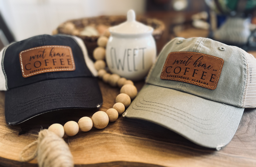 Women's - Custom leather patch hats – Hub City Hats