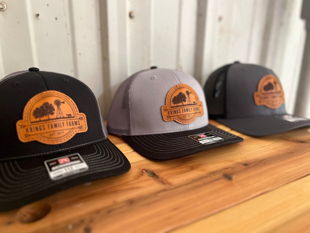 Custom Logo Leather Patch Hats | Elevate Your Brand Image – Hub City Hats